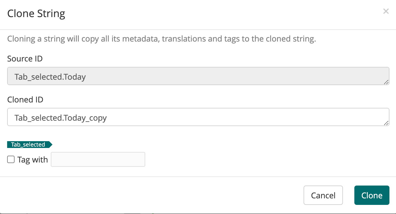 Cloning Strings • Applanga Software Localization