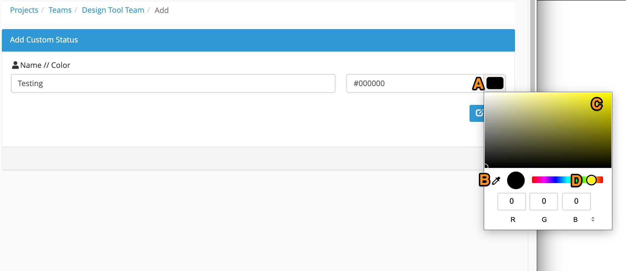 Custom Workflow Status